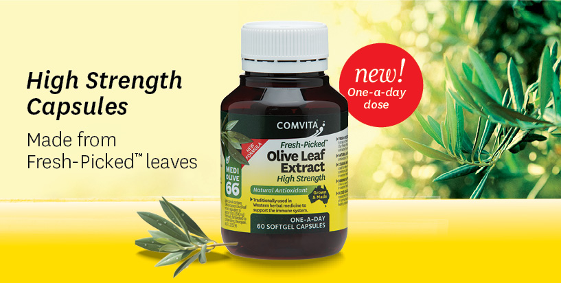 Olive Leaf Extract Capsules by Comvita | Elite Vitamin Zone